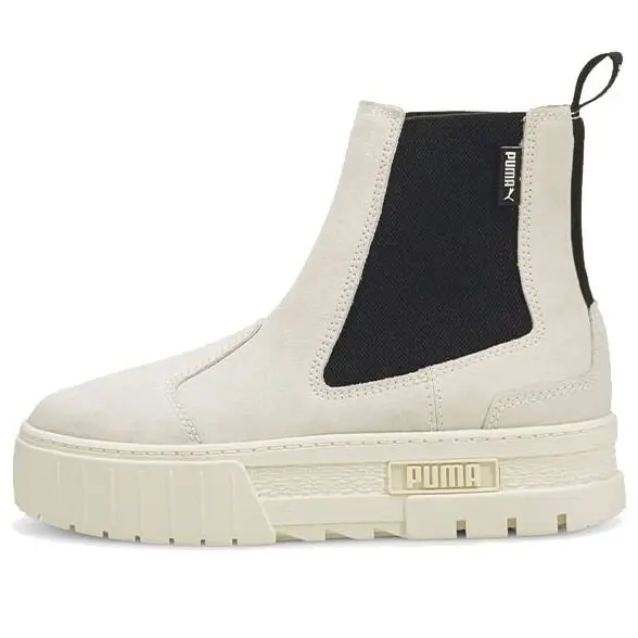 PUMA Mayze Chelsea Boot - White/black
