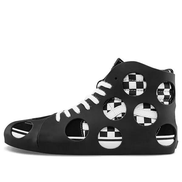 VANS Sk8-hi Cage Vlt Lx High Top Sneakers - Black/white