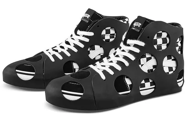 VANS Sk8-hi Cage Vlt Lx High Top Sneakers - Black/white