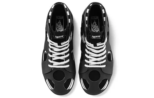 VANS Sk8-hi Cage Vlt Lx High Top Sneakers - Black/white