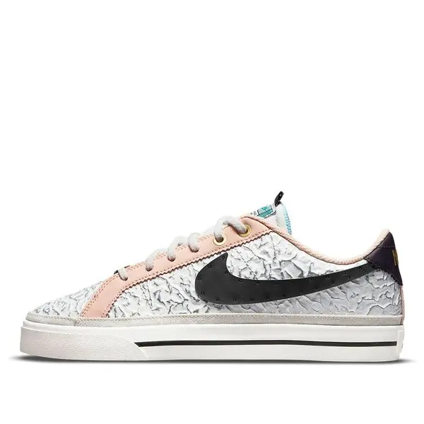 Nike Serena Williams Design Crew X Court Legacy 'white Pale Coral - White/black/pink