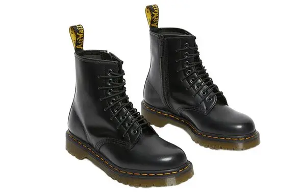 Dr. Martens 1460 Extreme Laces Polished Smooth Leather Boots