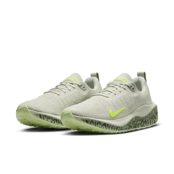 Nike Reactx Infinity Run 4 Premium Athletic Sneakers - Light Bone/barely Volt/cargo Khaki
