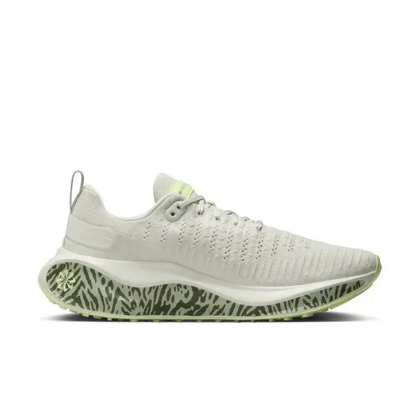 Nike Reactx Infinity Run 4 Premium Athletic Sneakers - Light Bone/barely Volt/cargo Khaki