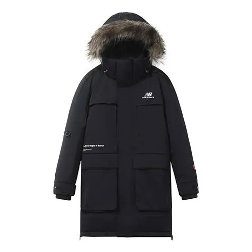 NEW BALANCE Down Cotton Jacket - Black