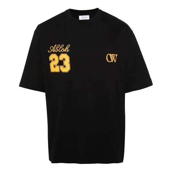 Off-White Ow 23 Skate Logo-print Cotton T-shirt - Black