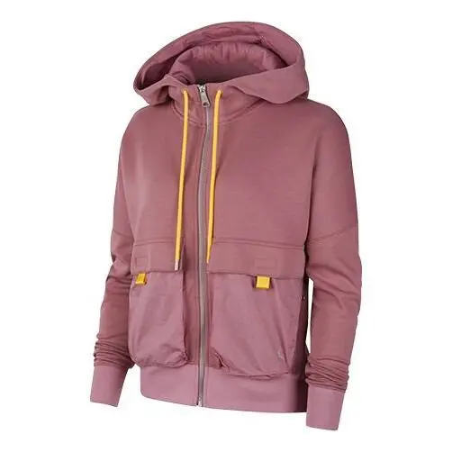 JORDAN Air Full-length Zipper Cardigan - Light Red