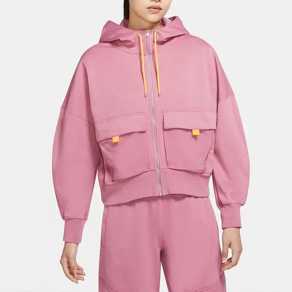 JORDAN Air Full-length Zipper Cardigan