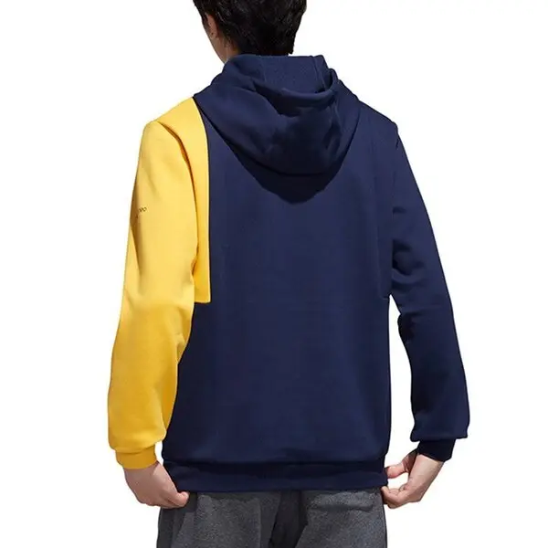 Adidas Neo Contrasting Colors Loose Sports Pullover Navy
