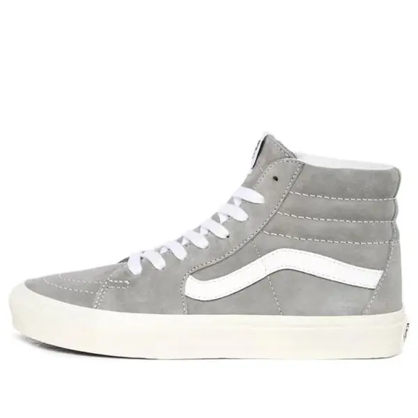 VANS Sk8-hi High Top Lace-up Sneakers - Grey
