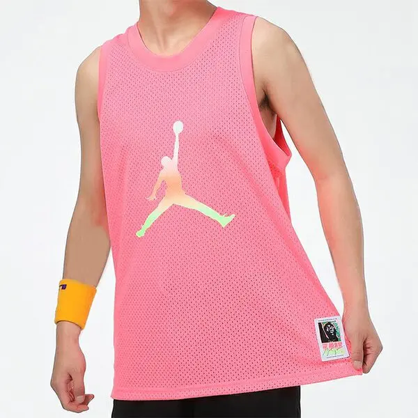 JORDAN Air Sleeveless Training Vest - Pinkred