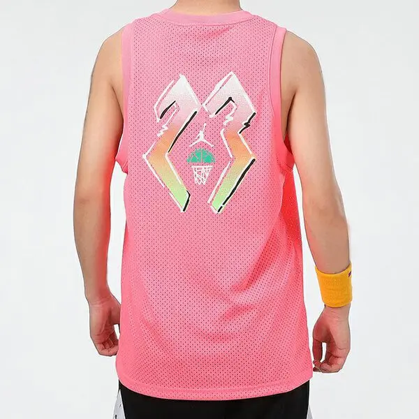 JORDAN Air Sleeveless Training Vest - Pinkred