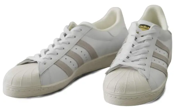 Adidas Originals Superstar Sneakers - White/grey