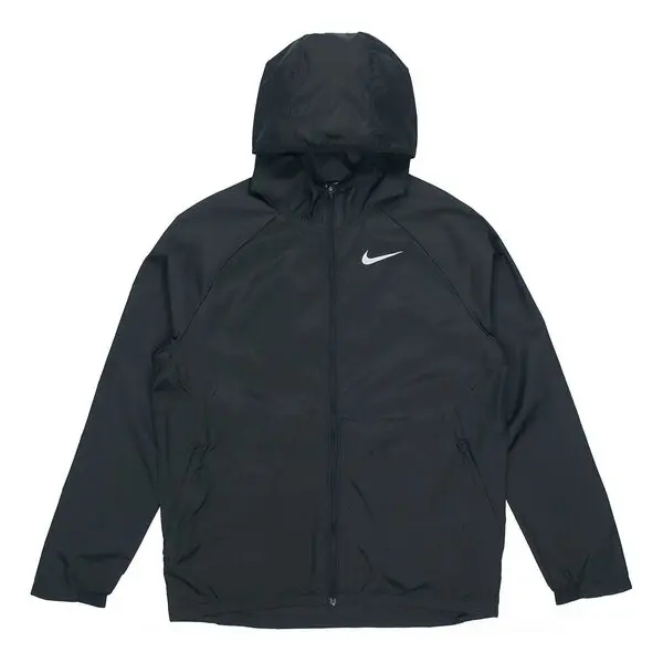 Nike Essential Sports Training Hooded Jacket - Black