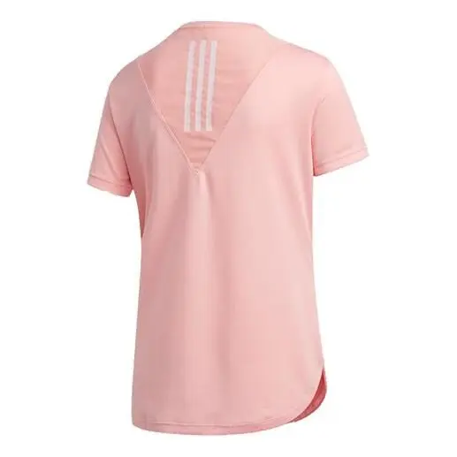 Adidas Training 3-stripes Tee Heat.rdy - Pink