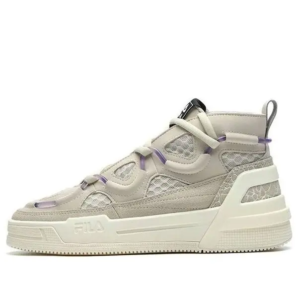 FILA Retro High Top Sneakers With Shock Absorption - Default Colorway