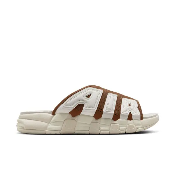 Nike More Uptempo Slides - Brown/sail