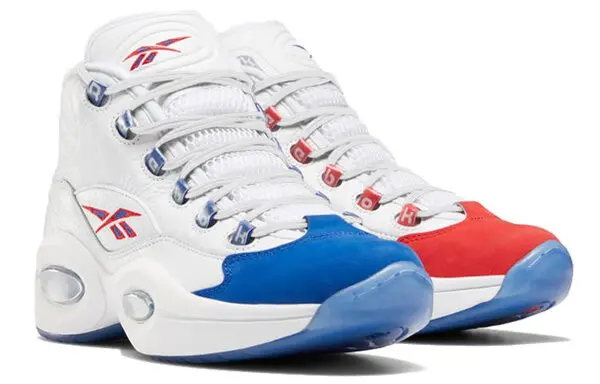 REEBOK Question Mid "double Cross" High Top Sneakers
