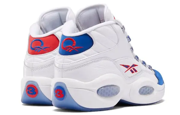 REEBOK Question Mid "double Cross" High Top Sneakers