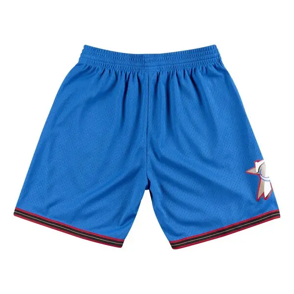 Mitchell & Ness Nba Philadelphia 76ers 1999-00 Swingman Shorts - Blue