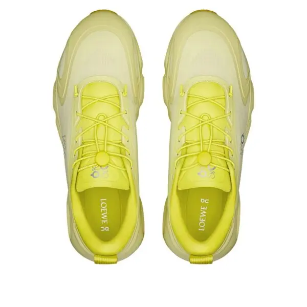 On X Loewe Cloudsolo Sneakers - Lime Green