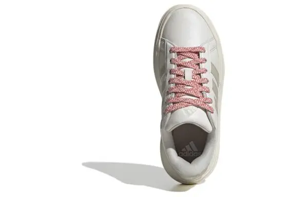 Adidas Grand Court Platform Sneakers - Beige/pink