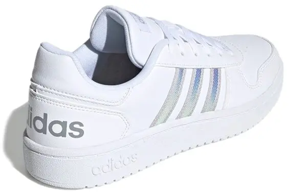 Adidas Hoops 2.0 Low Top Sneakers - White