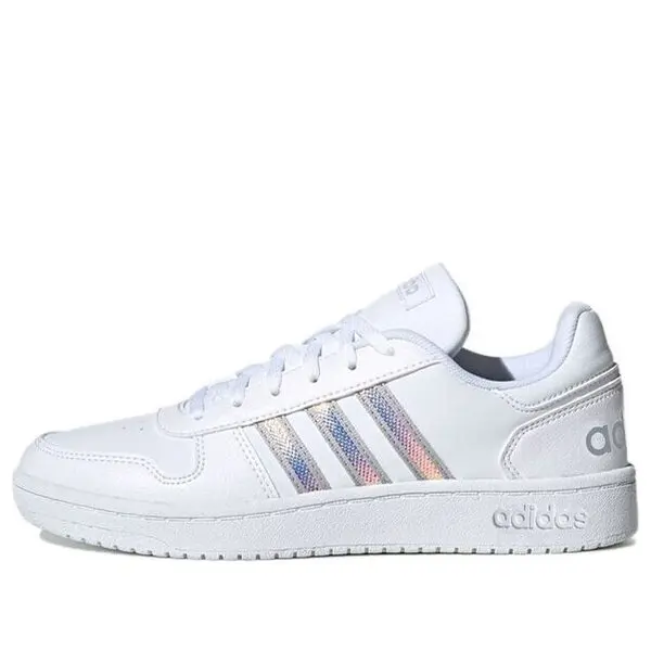 Adidas Hoops 2.0 Low Top Sneakers - White