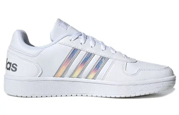Adidas Hoops 2.0 Low Top Sneakers - White