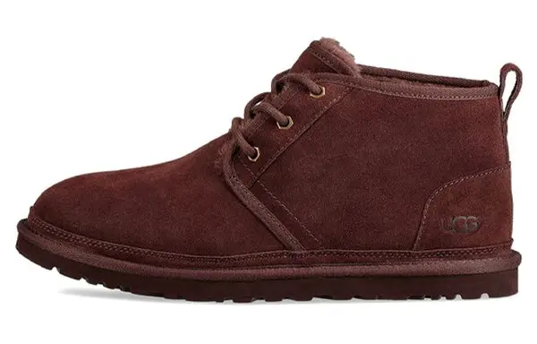 UGG Neumel Lace-up Ankle Boots - Red