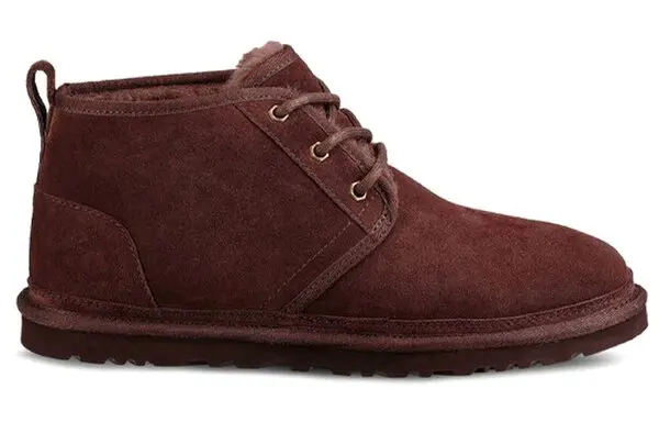 UGG Neumel Lace-up Ankle Boots - Red