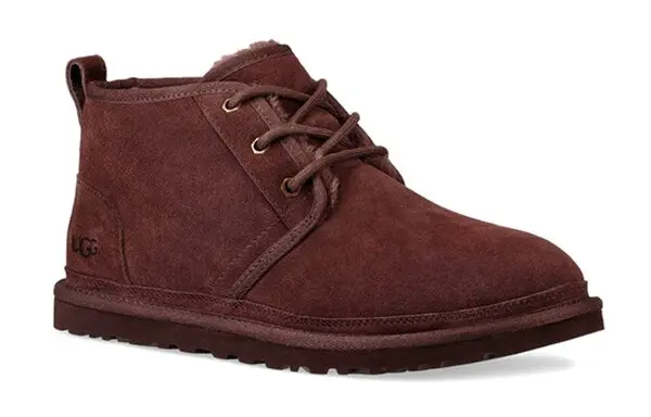 UGG Neumel Lace-up Ankle Boots - Red