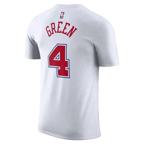 Nike Houston Rockets Jalen Green 4 City Edition T-shirt - White/red