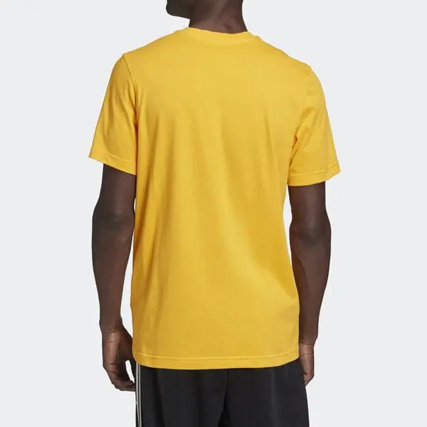 Adidas Originals Trefoil T-shirt Short Sleeve Color - Gold