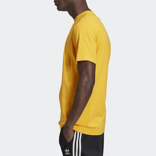 Adidas Originals Trefoil T-shirt Short Sleeve Color - Gold