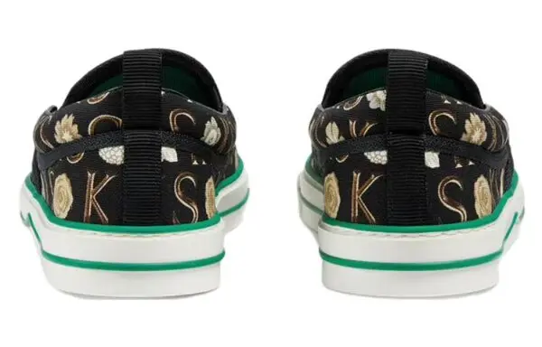 Gucci Tennis 1977 Ken Scott Sneakers - Black/green/red
