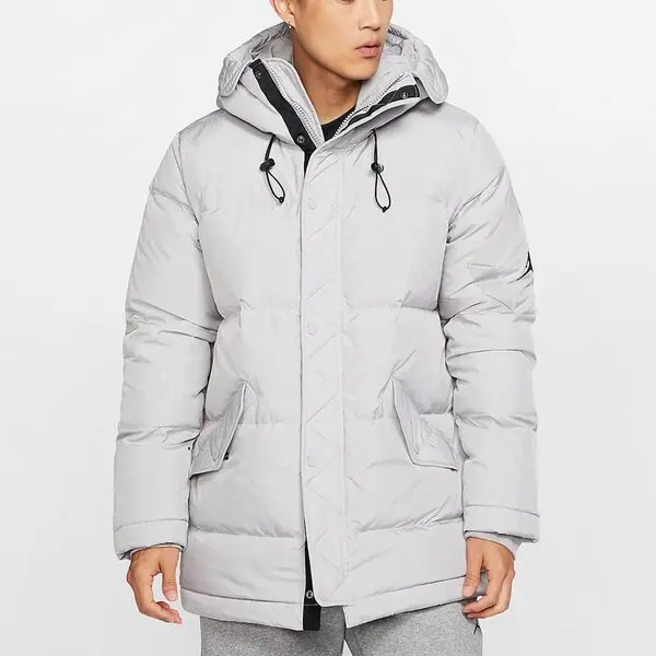 JORDAN Air Wings Outdoor Mid-length Hooded Down Jacket