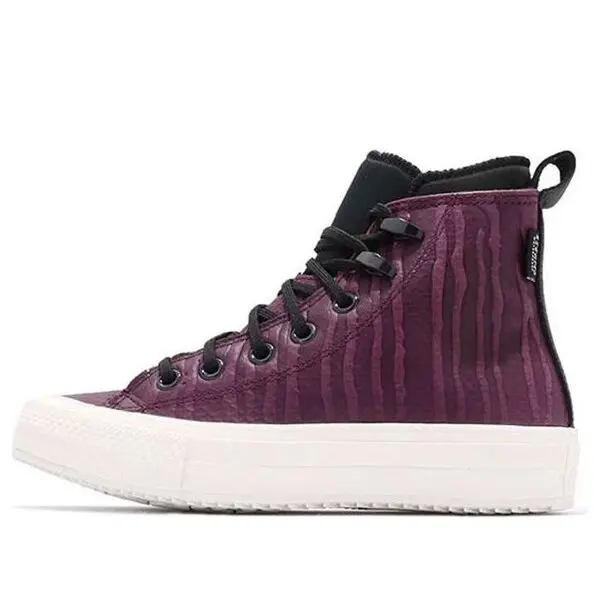 CONVERSE Chuck Taylor All Star Waterproof Boot 'lion Fish - Black/wine Red