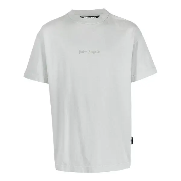 Palm Angels Reverse Logo T-shirt - Light Grey
