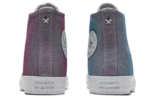 CONVERSE Chuck Taylor All Starware High Gradient Glitter Sneakers - Grey