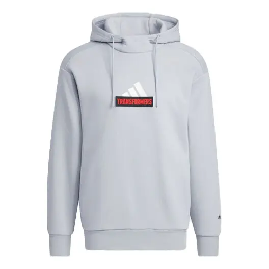 Adidas X Transformers Crossover Limited Sports Hoodie - Light Silver