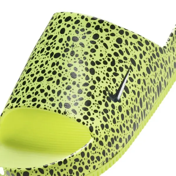 Nike Calm Slide "volt Safari - Volt/volt/dark Obsidian