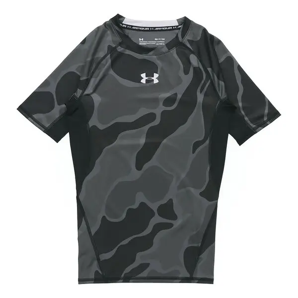 Under Armour Ua Armour Training Sports T-shirt - Black