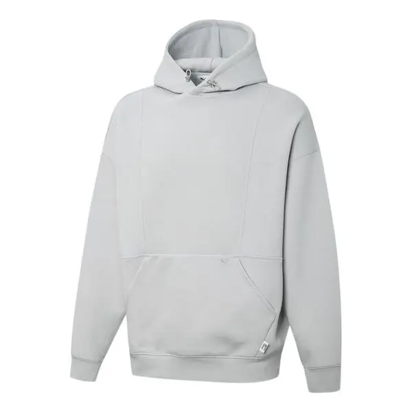 PUMA Mmq Solid Color Knit Pullover - Grey