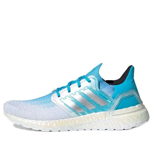 Adidas Ultraboost 20 Low Top Sneakers - Blue/silver/white