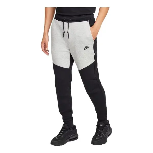 Nike Tech Fleece Joggers 'black Dark Grey - Black/dark Grey