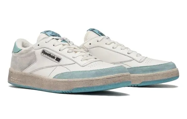 REEBOK Club C Vintage Low-top Sneakers - White/grey/blue