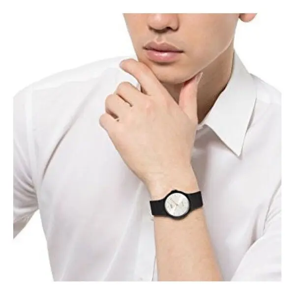 Casio Analog Quartz Watch With Dial - White