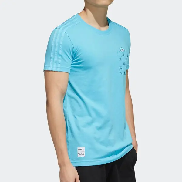 Adidas Short Sleeve T-shirt With Pocket Detail