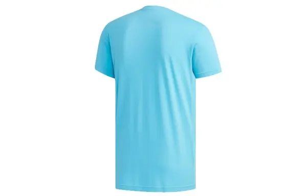 Adidas Short Sleeve T-shirt With Pocket Detail - Blue